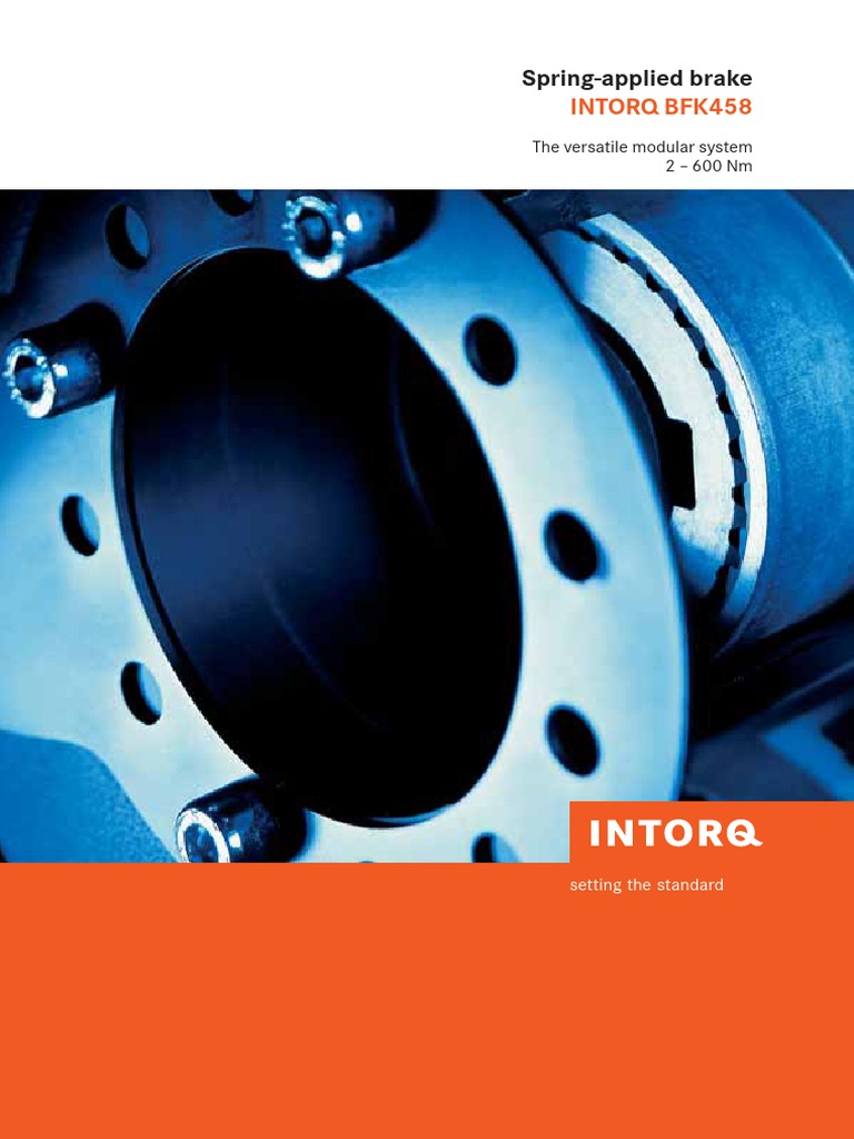 Intorq Bfk458 en | PDF | Rectifier | Brake