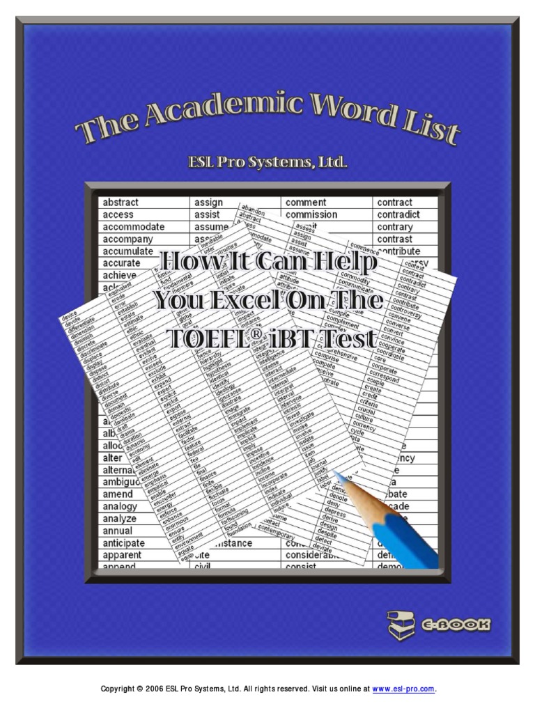 Academic Word List PDF