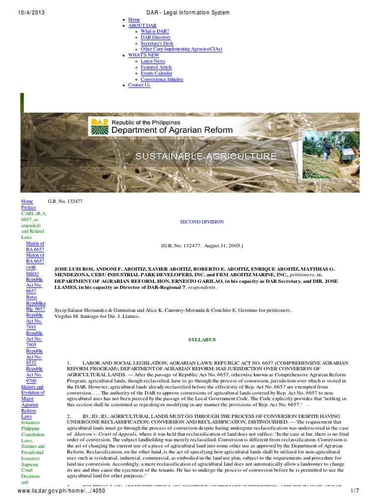 Conversion Vs Reclassification | PDF | Jurisdiction | Injunction
