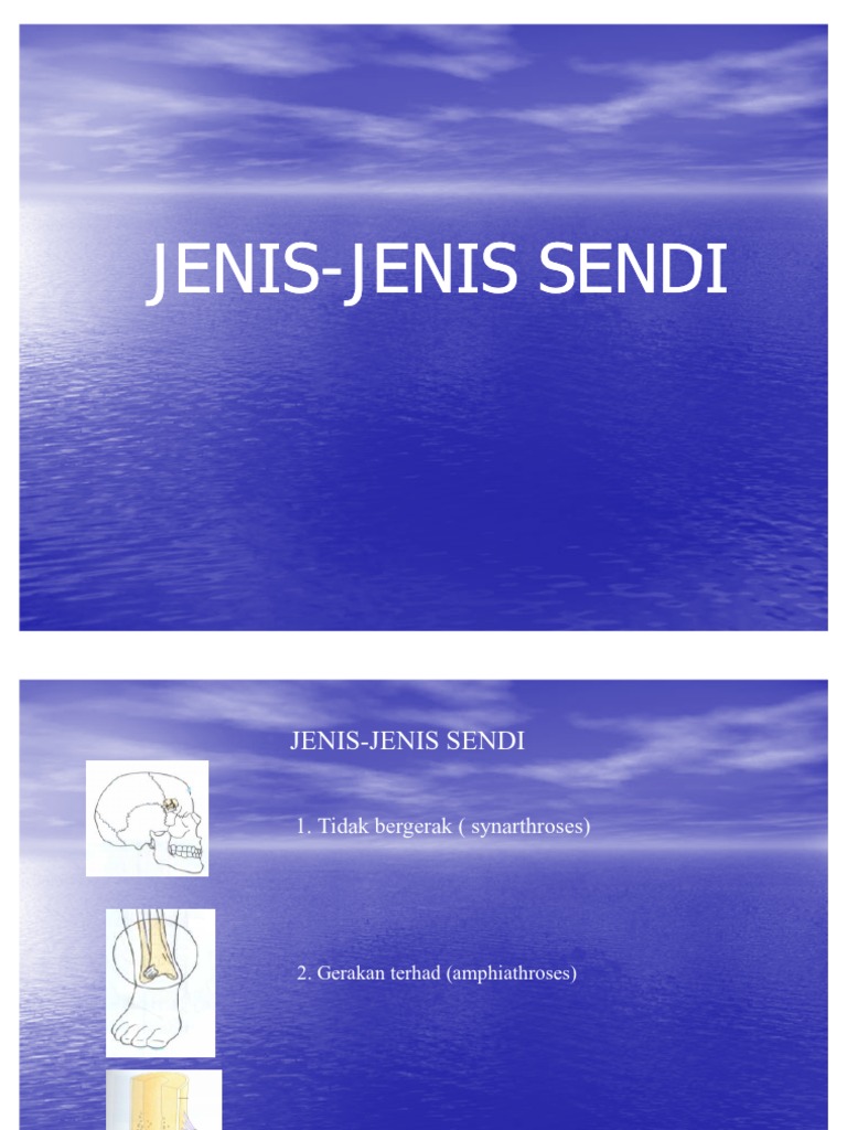 Jenis Jenis Sendi PDF | PDF