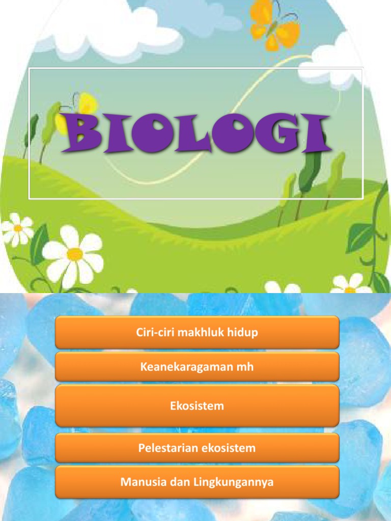 Materi Biologi Kelas 7 | PDF | Griya & Taman | Kesehatan Holistik