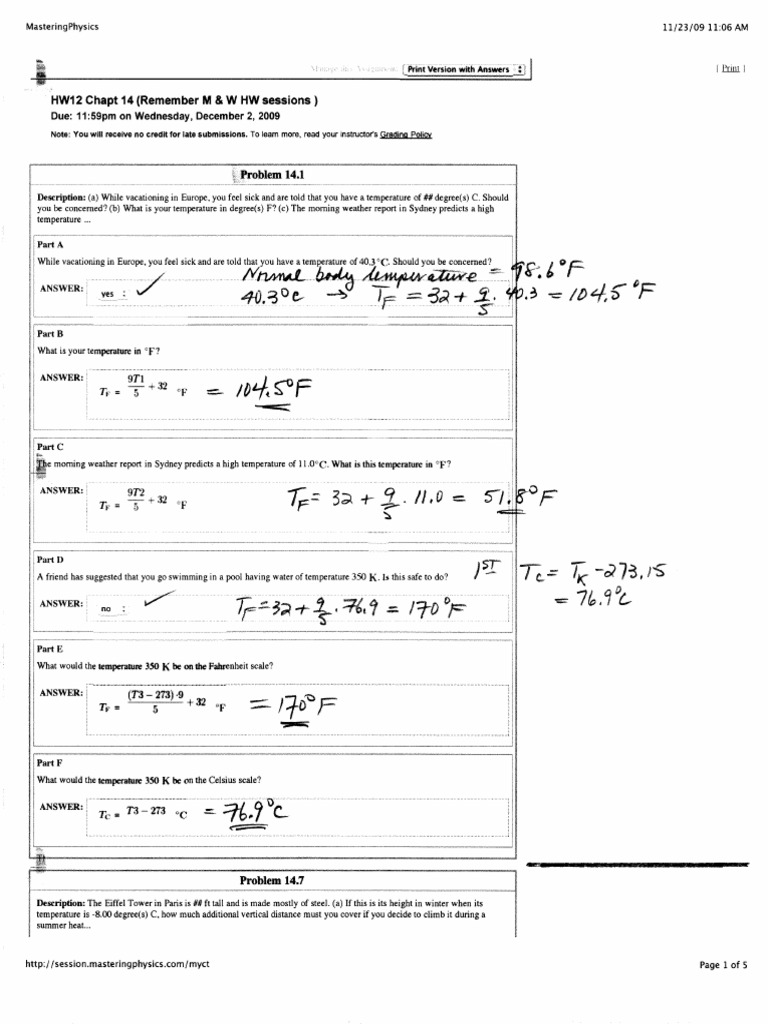 HW12 Mastering Physics Solution | PDF
