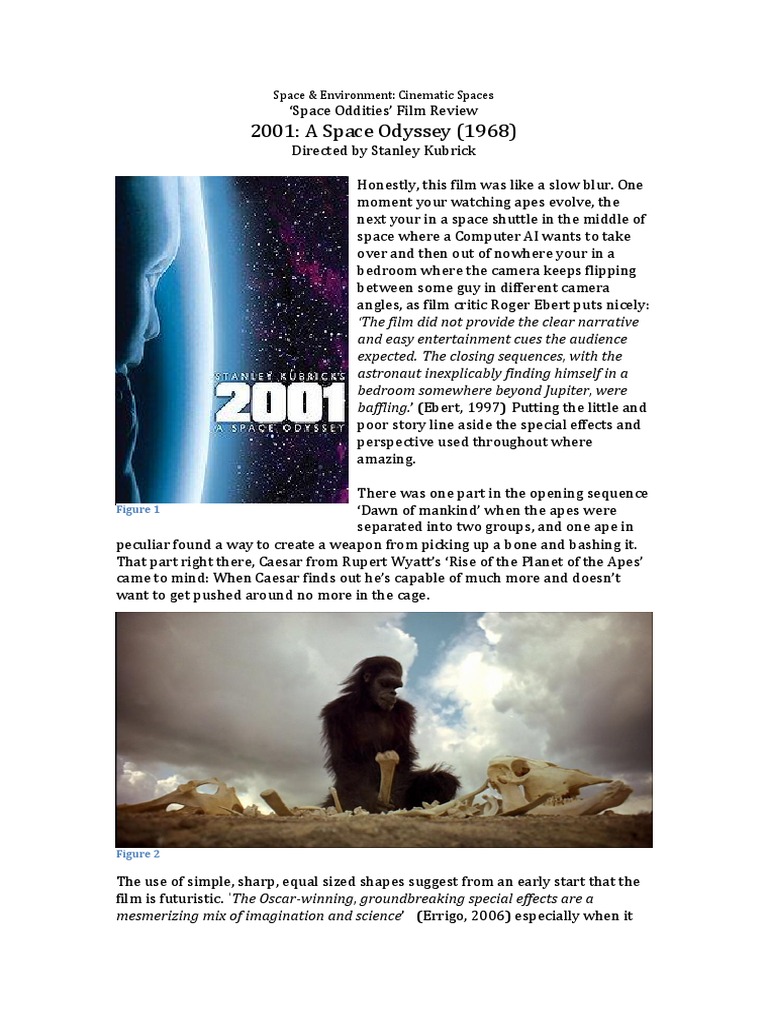2001: A Space Odyssey | PDF | Cinema | Leisure