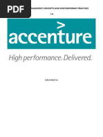 Accenture's Knowledge Management Strategy | PDF | Accenture | Consultant