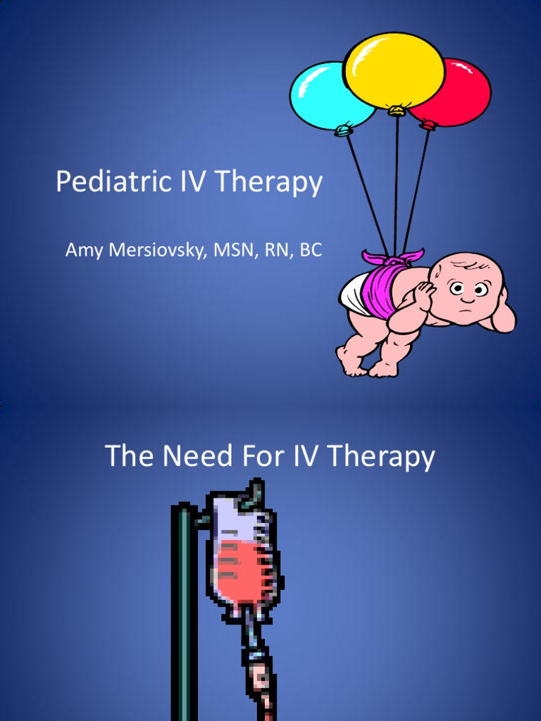Pediatric IV Therapy | Intravenous Therapy | Vein