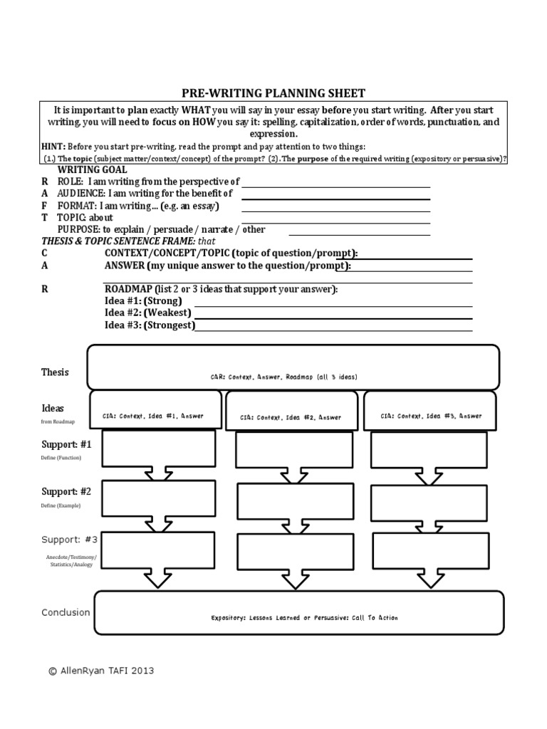 Writing Strategy for Students | PDF