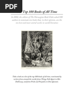 100 Best English Novels List | PDF | Victorian Literature | Novels
