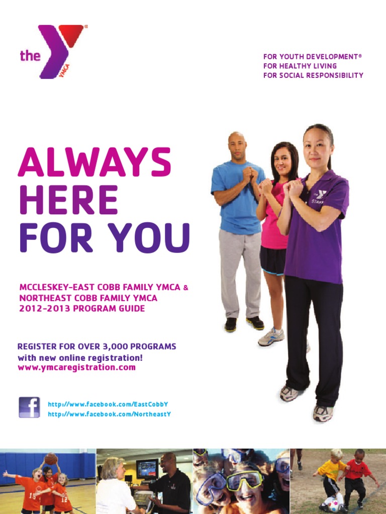 Northeast Cobb Family YMCA Program Guide | PDF | Sports | Leisure