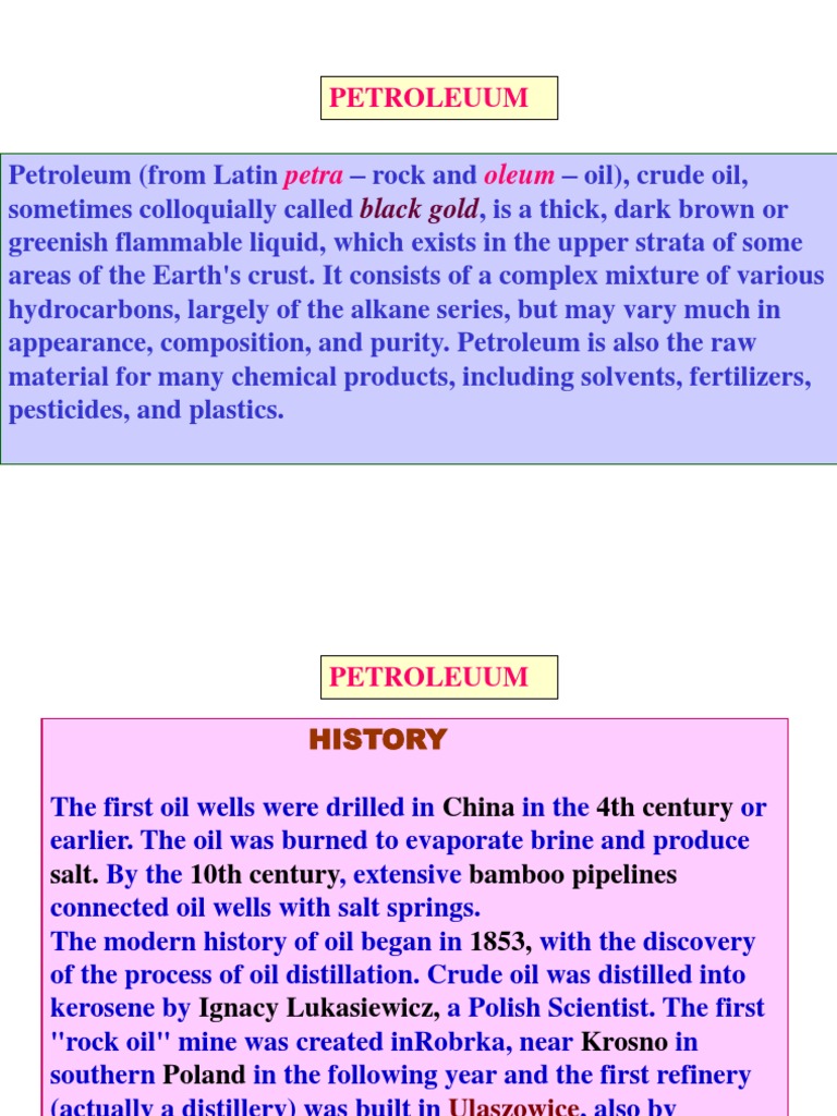 Presentation On Oil & Gas | PDF | Oil Refinery | Petroleum