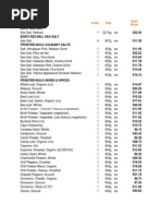 Dry Spice Conversion Guide | PDF | Black Pepper | Spice