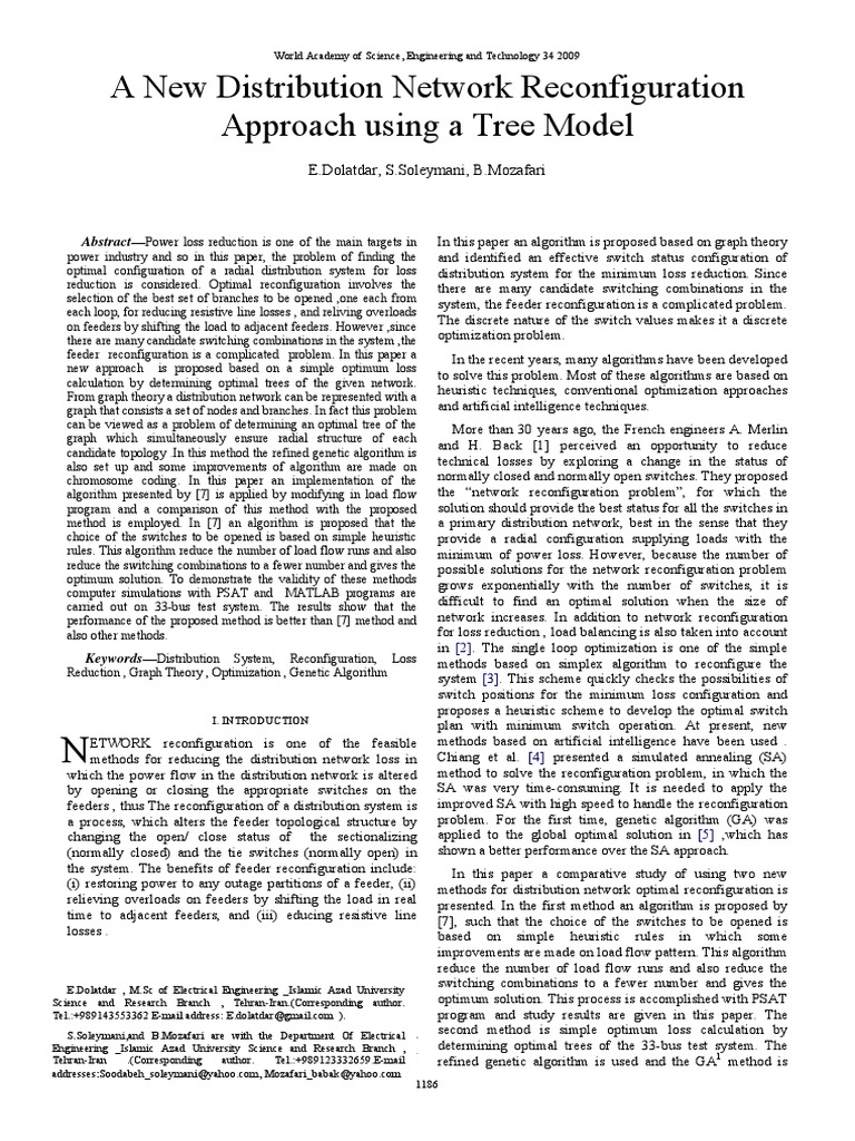 Psat Ref Paper 1 | PDF | Mathematical Optimization | Genetic Algorithm