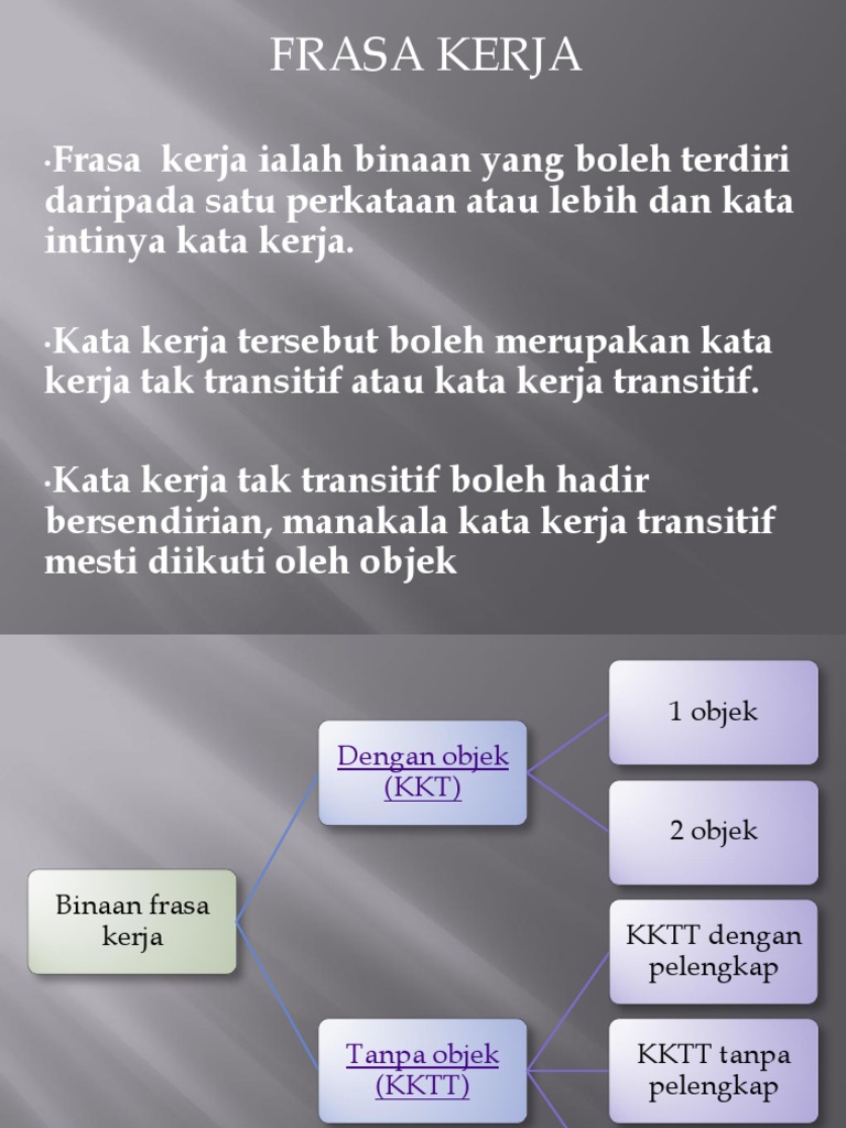 Frasa Kerja | PDF