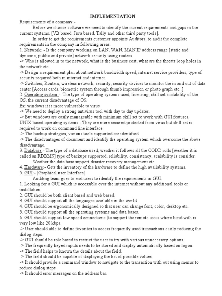 Basis | PDF | Graphical User Interfaces | Request For Proposal