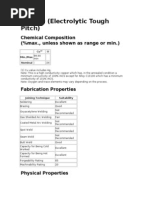 Table of Iacs | PDF | Bronze | Alloy