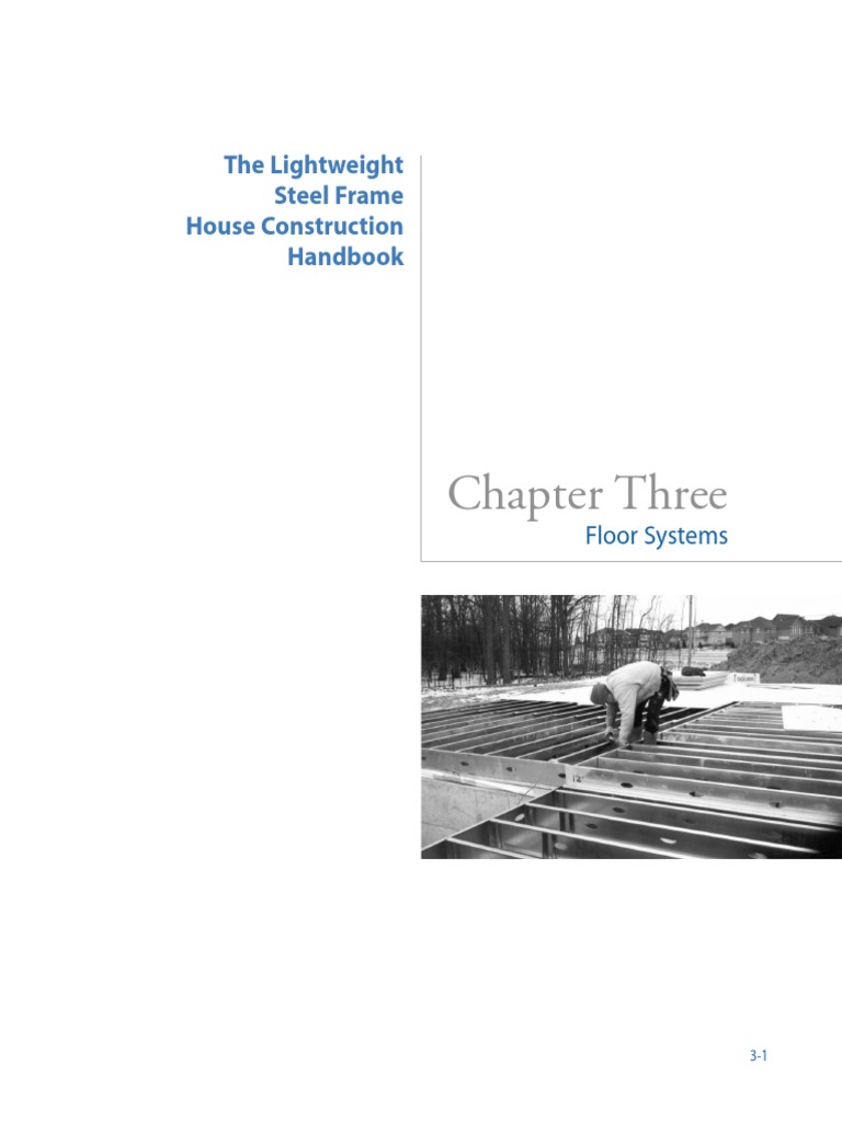 Chapter Three: The Lightweight Steel Frame House Construction Handbook ...