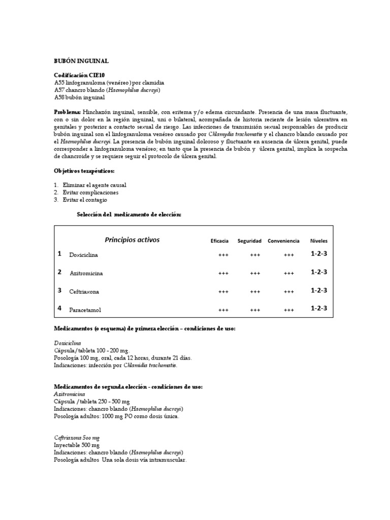Bubón Inguinal PDF | PDF | Rtt | Especialidades Medicas