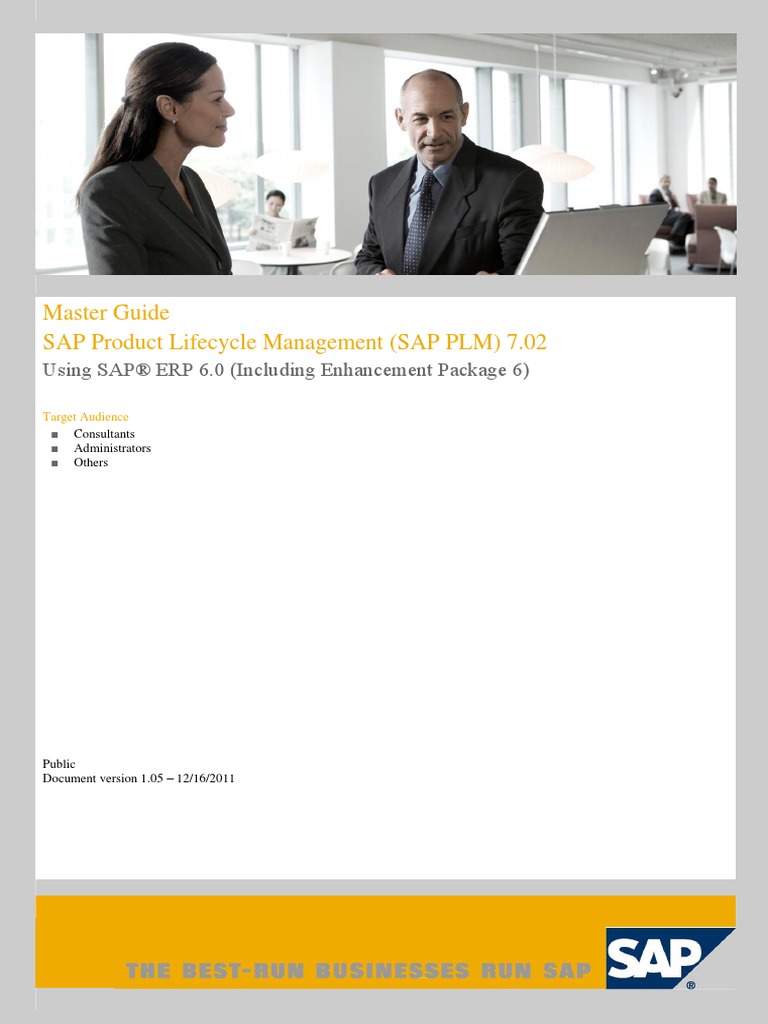 SAP PLM Master Guide For 7.2 | PDF | Product Lifecycle | World Wide Web
