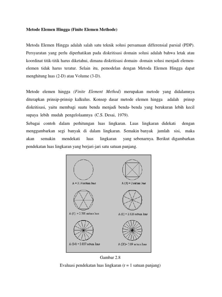 Metode Elemen Hingga | PDF