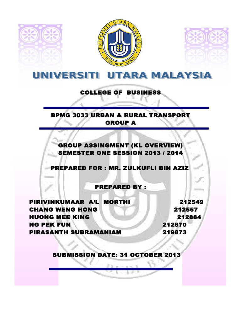 Uum Cover Page | PDF