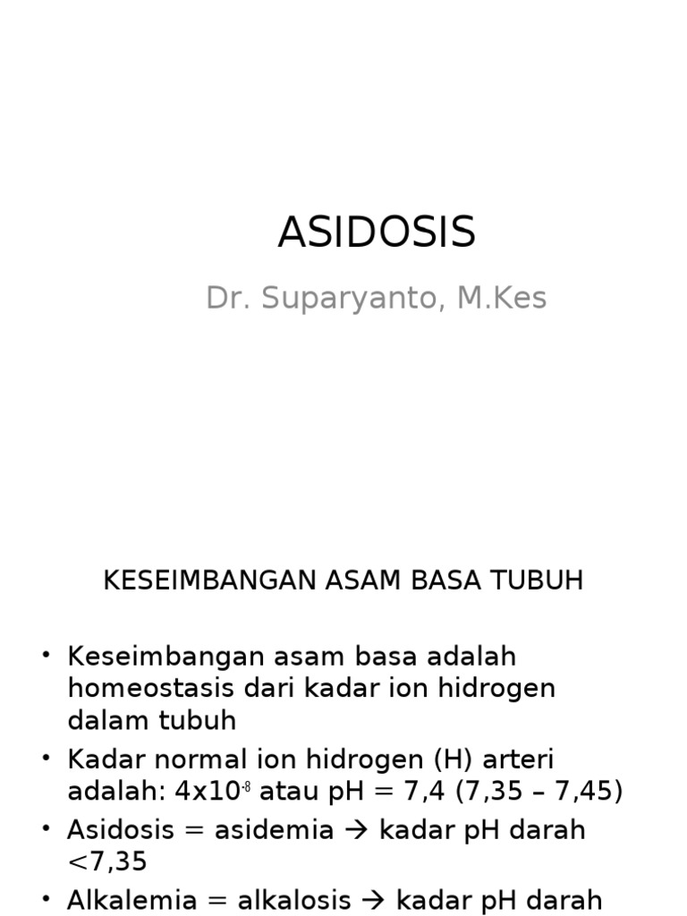 ASIDOSIS | PDF