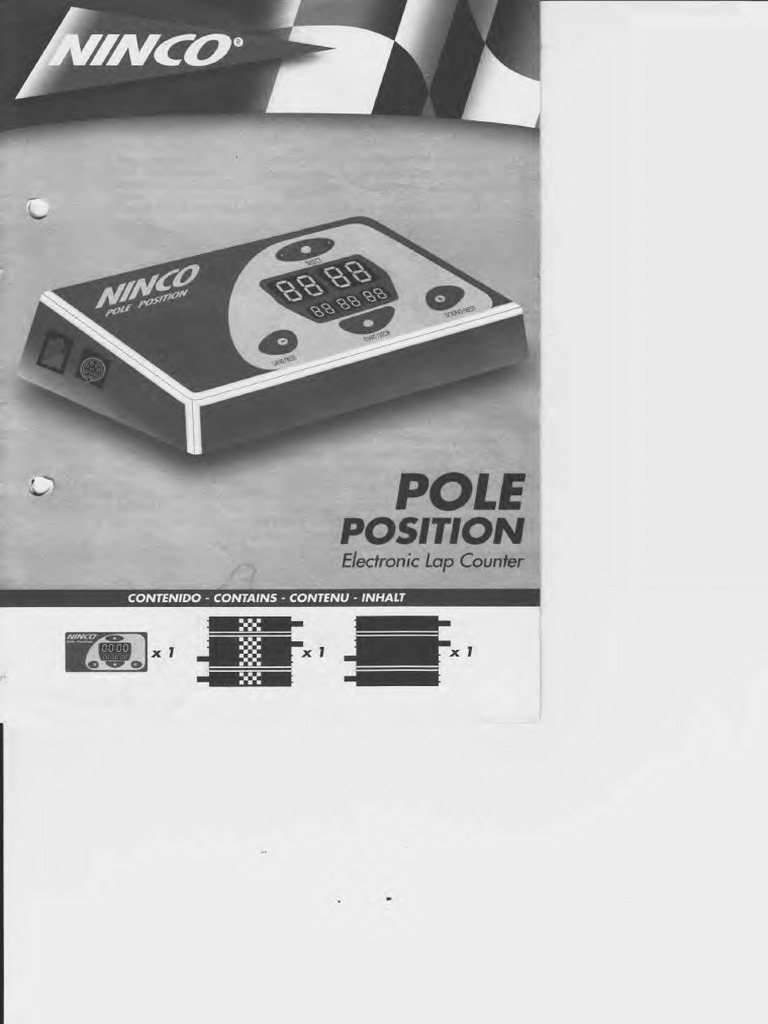 Manual Ninco Pole Position | PDF | Energy Technology | Physical Quantities