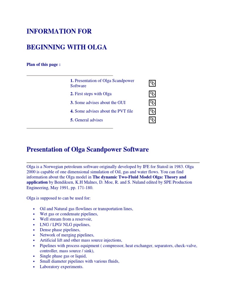 Information For Olga | PDF