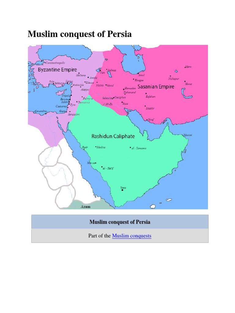 Muslim Conquest of Persia | Umar | Medieval Islam