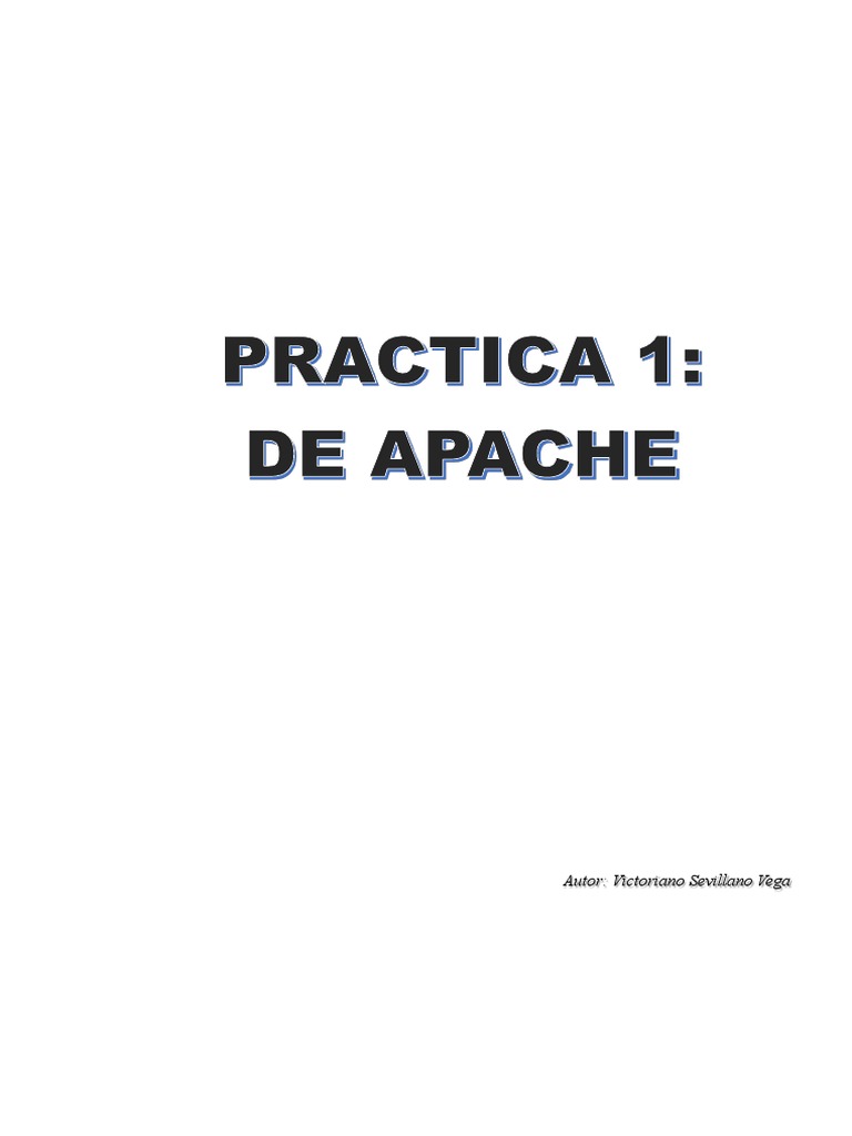Practica 1 de APACHE | PDF | Servidor HTTP Apache | Word Press
