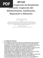 Traducción Al Español Norma API 510 | PDF | Soldadura | Construcción