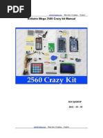 Arduino Mega 2560 Crazy Kit Manual | PDF | Arduino | Subroutine