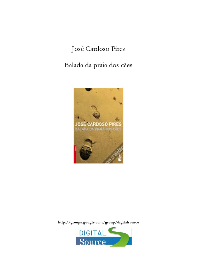 José Cardoso Pires - Balada Da Praia Dos Cães (PDF) (Rev) | PDF | Elias ...