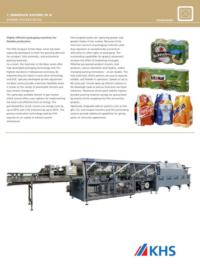 Innopack Kisters | PDF | Packaging And Labeling | Machines