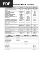 UWA Academic Calendar 2025 Dates | PDF | Academic Term | Educational ...
