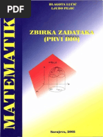 Vene Bogoslavov - Zbirka Rešenih Zadataka Iz Matematike 1 | PDF