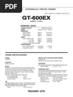 70T RT Tadano GR-700EX Load Charts PDF | PDF | Transmission (Mechanics ...