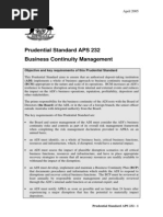 APRA CPS 231 Outsourcing Guidelines | PDF | Internal Audit | Outsourcing