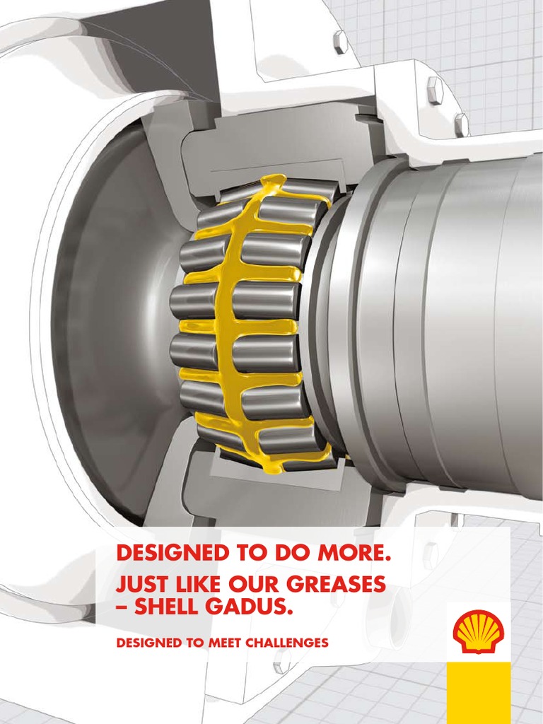 Shell Gadus Product Family Brochure | PDF | Bearing (Mechanical ...