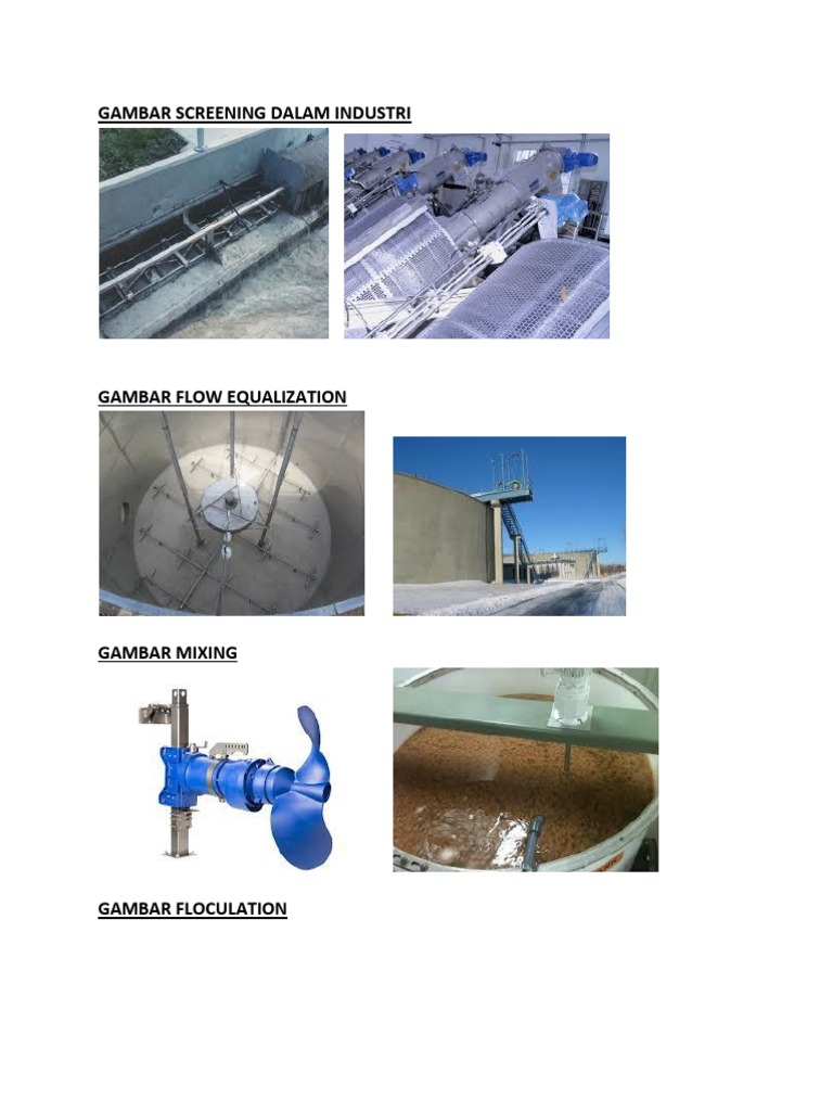 Gambar-Gambar Alat Wastewater | PDF