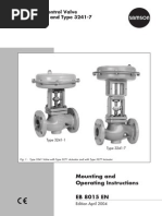 Samson 2417 Operation Instructions | PDF | Valve | Mechanical Engineering