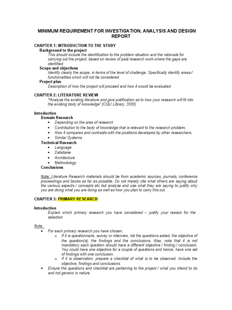 IR Report: Investigation and Design Guide | PDF | Survey Methodology ...