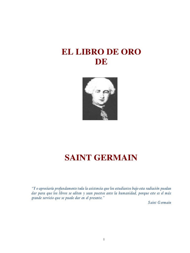 El Libro de Oro de Saint Germain | PDF