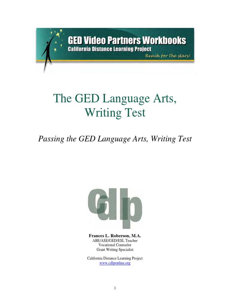 GED Writing Test Format | PDF | Subject (Grammar) | Grammatical Number