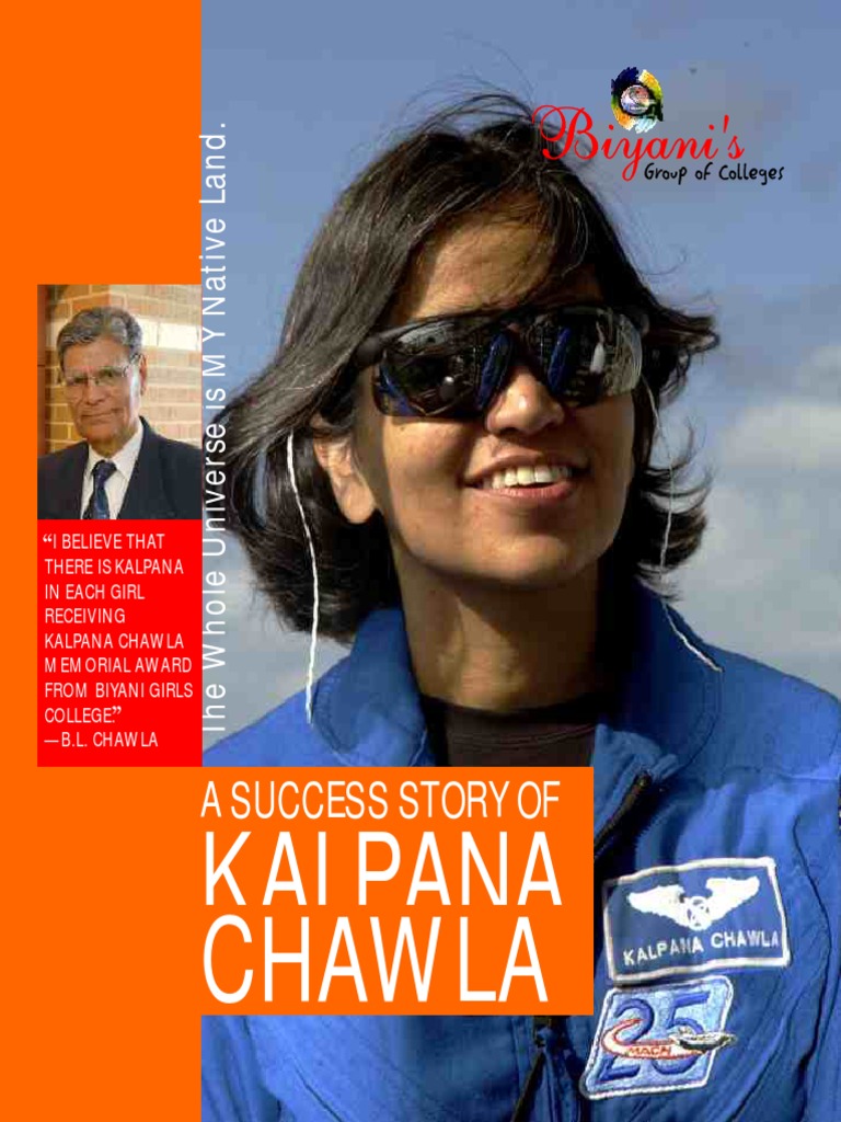 Kalpana Chawla: A Success Story of | PDF | Space Shuttle Columbia | Science