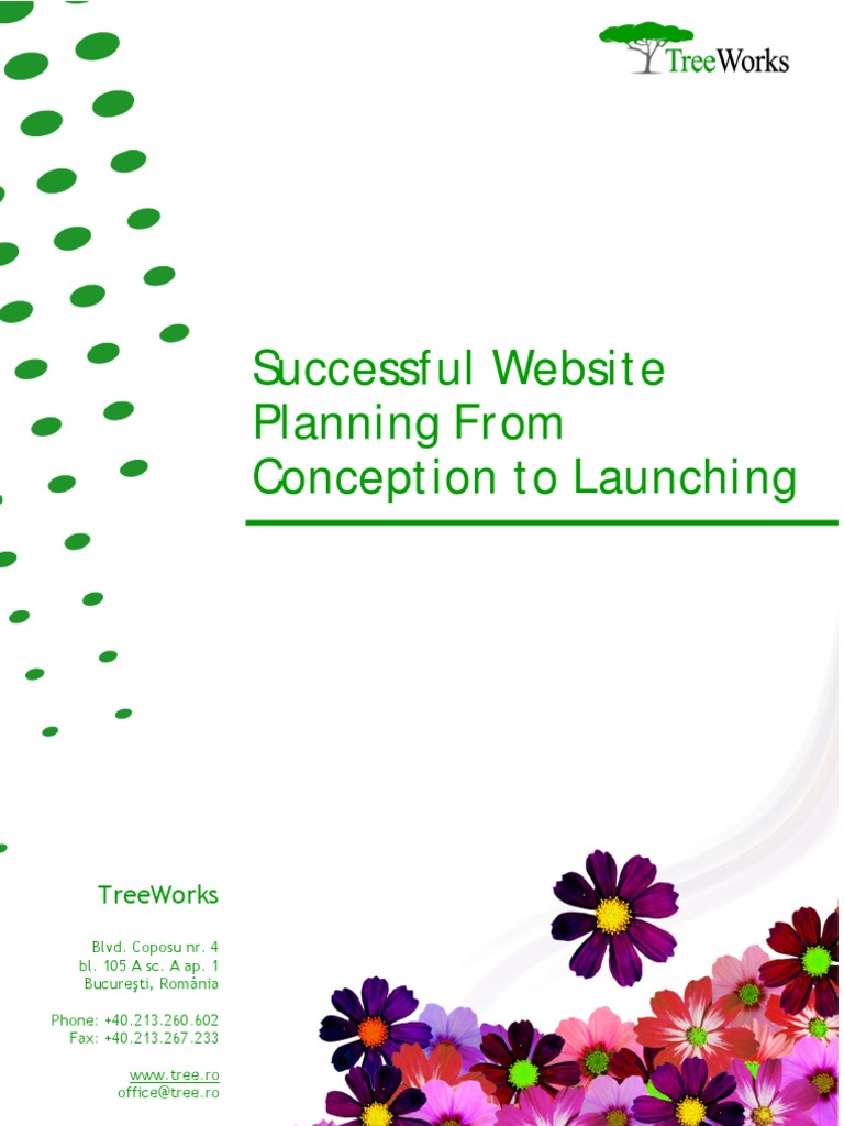 Successful Website Planning (TreeWorks White Paper) | PDF | Web Design ...