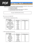 Modified Fibre Diet For The Prevention of Bowel Obstruction: My ...