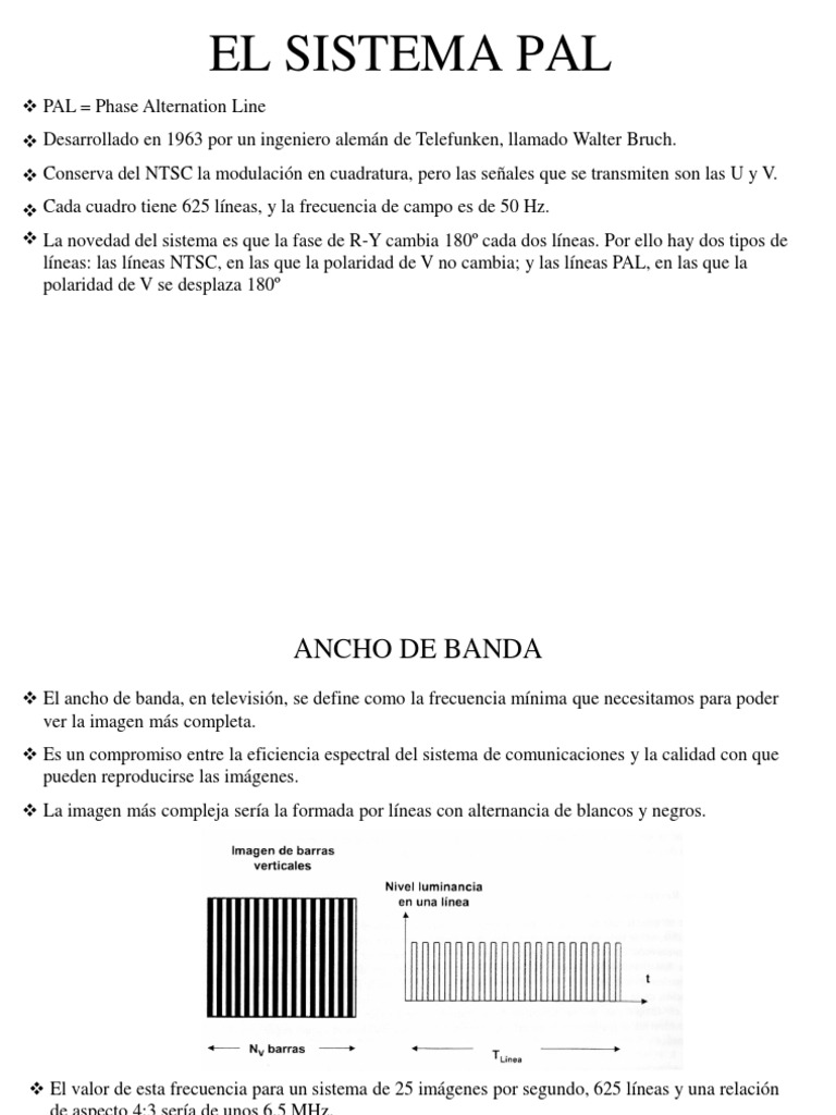 La Senal Pal | PDF | Distorsión | Vídeo