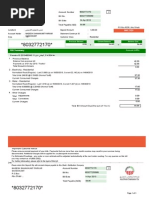 Water Bill Invoice Template | PDF