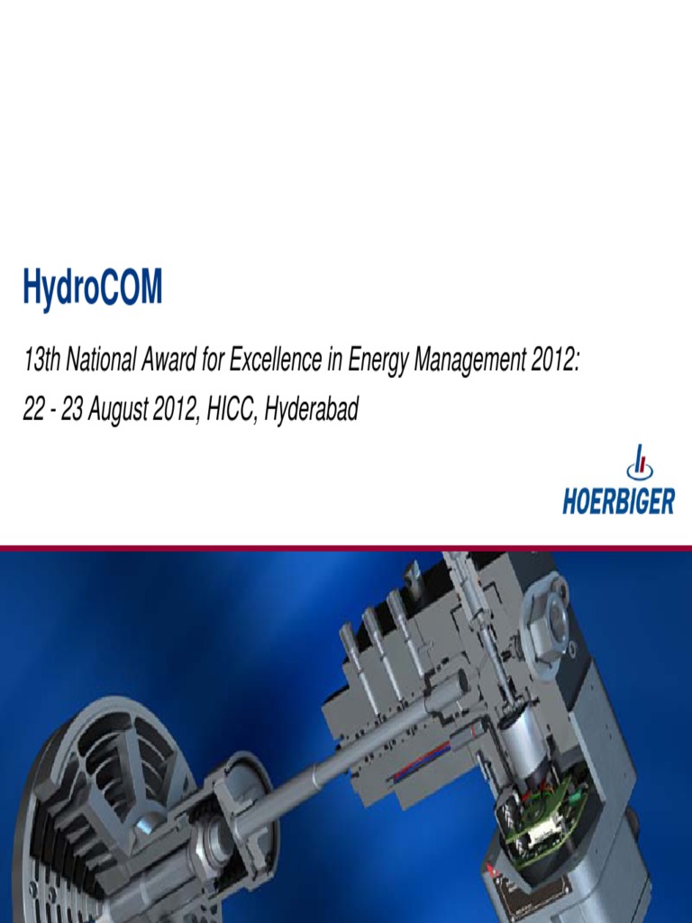 Hoerbiger Hydrocom System | PDF | Control System | Mechanical Engineering