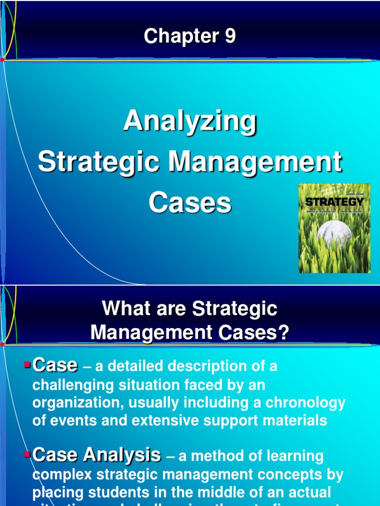 Analyzing Strategic Management Cases | PDF | Enron | Strategic Management
