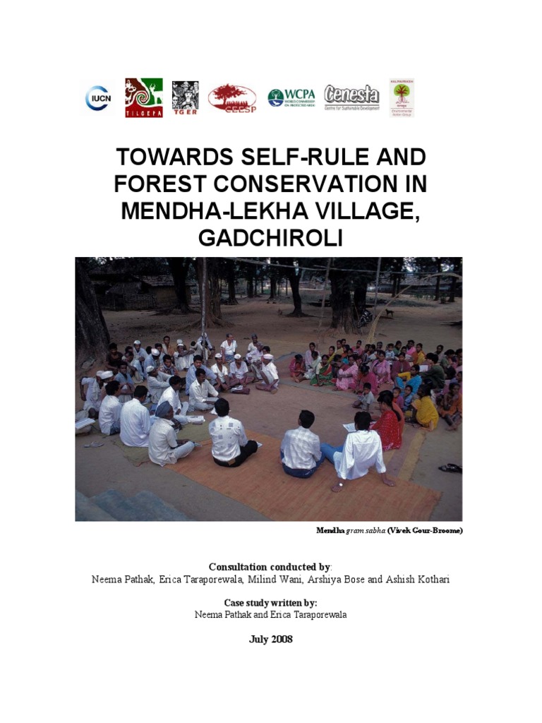 Mendha India Report Icca Grassroots Discussions | PDF | Forests ...